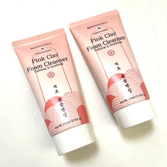 Bonnyhill | Skincare | New Lot 2x Korean Bonnyhill Pink Clay Foam ...